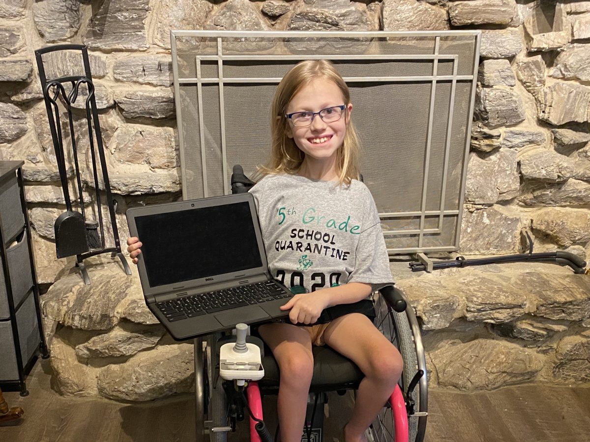 Back to School: Ella Enjoys Her First Days of Remote Learning
