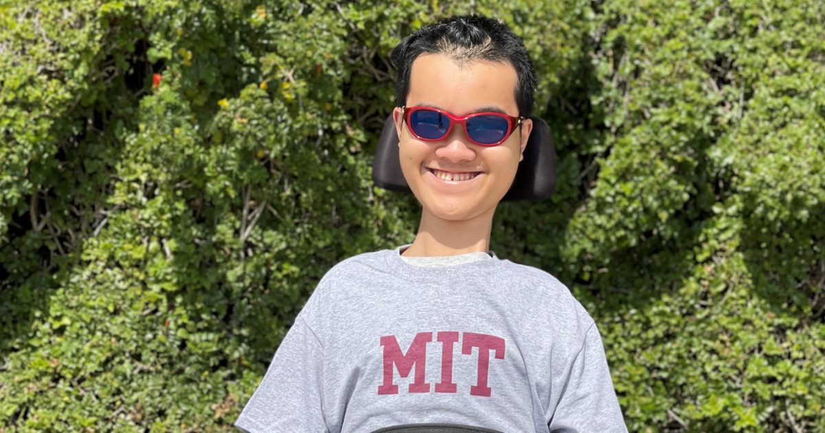 SMA Doesn't Stop Teen From Pursuing His Academic Dreams at MIT